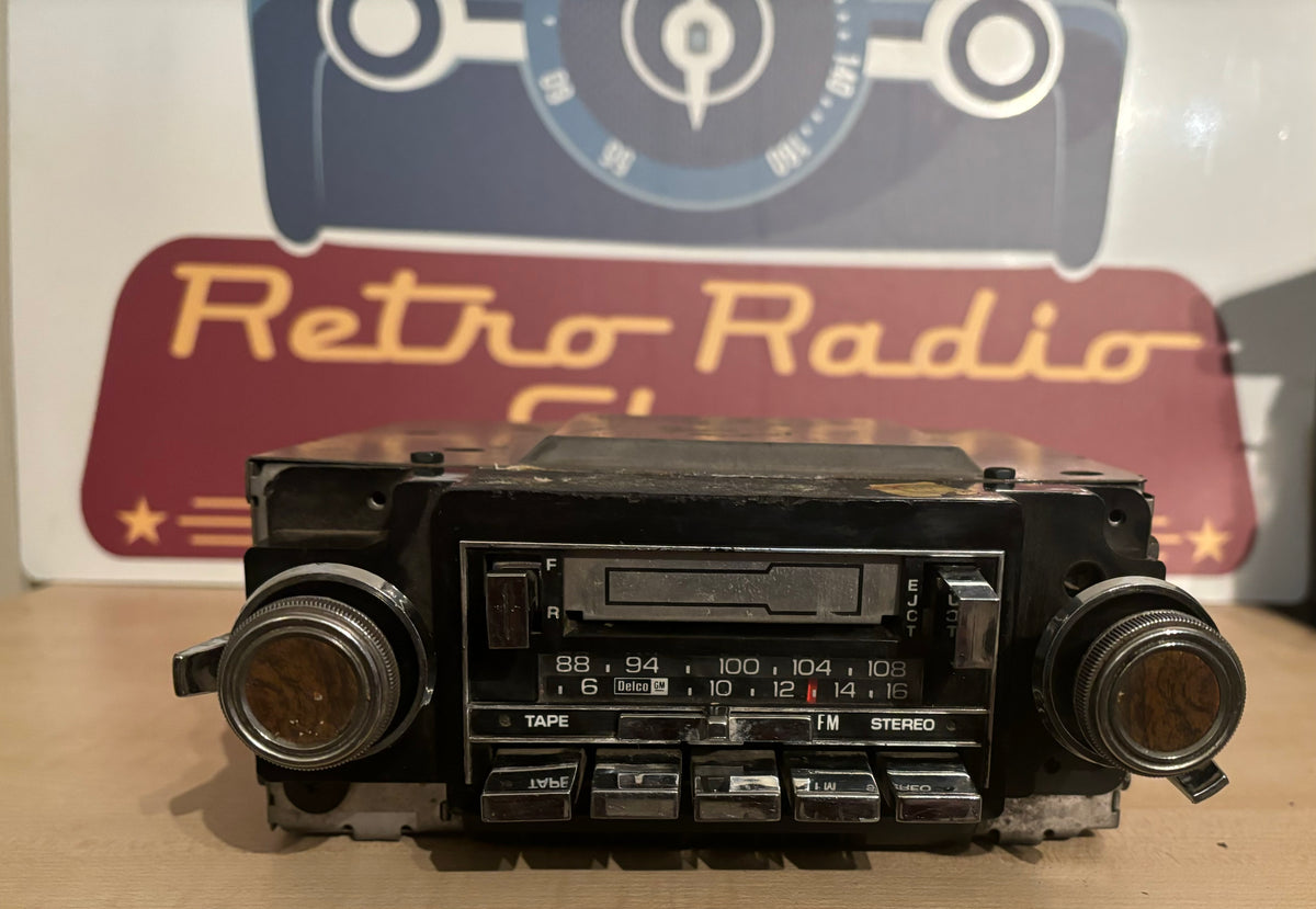 1977-87 GM Delco 2700 AM/FM Cassette Radio With Bluetooth | Antique ...
