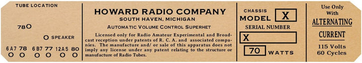 HOWARD-X | Antique, Retro, Vintage Tube Radios & Bluetooth | Retro ...