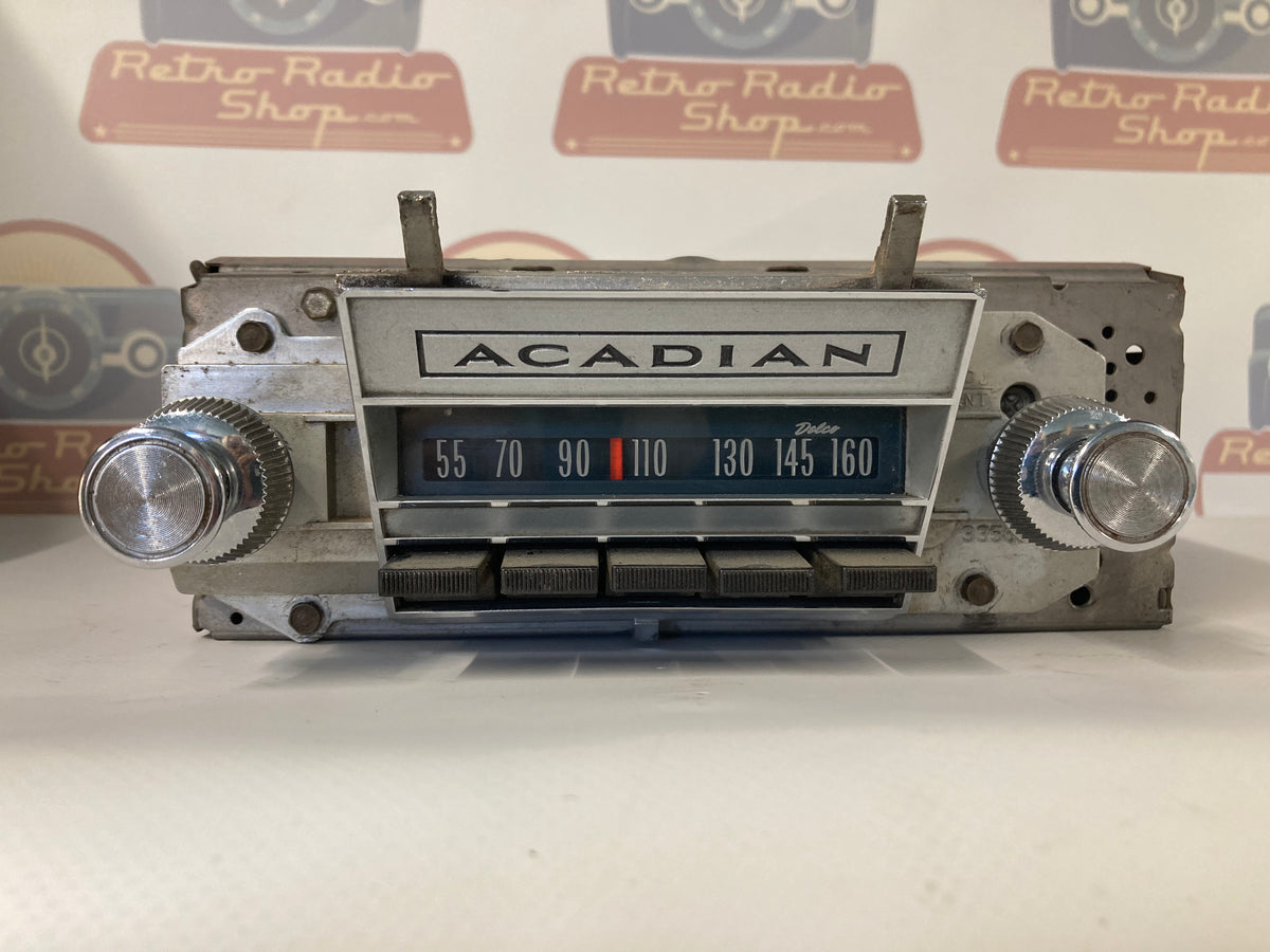 1966 1967 Pontiac Acadian Sport Deluxe Canso AM RADIO With Bluetooth/F ...