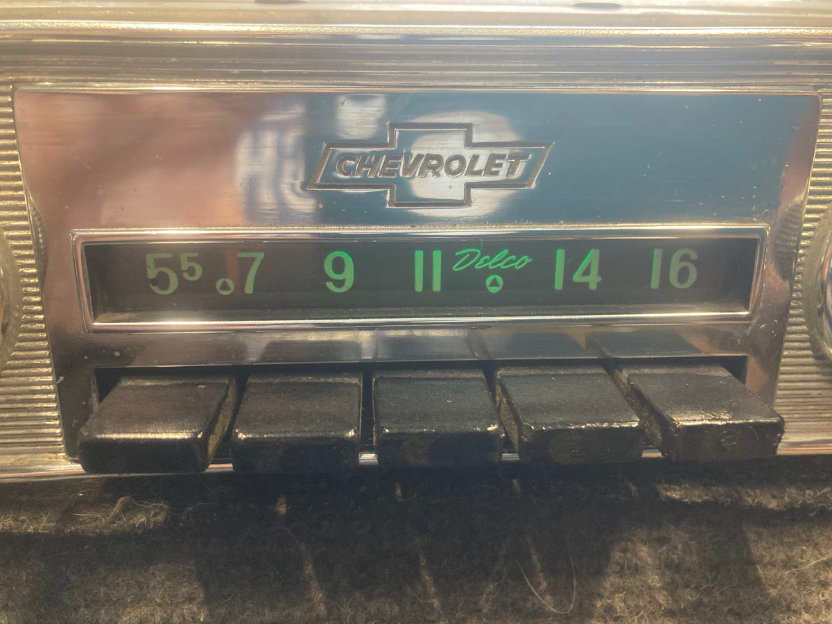 1962-65 Chevy II AM radio with FM/Bluetooth | Antique, Retro, Vintage ...