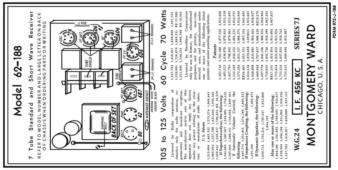 MONTGOMERY-WARD-62-190 - Retro Radio Shop