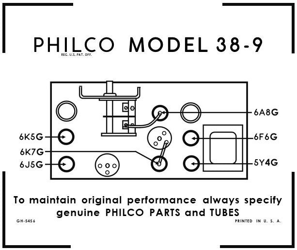 PHILCO-38-9 | Antique, Retro, Vintage Tube Radios & Bluetooth | Retro ...