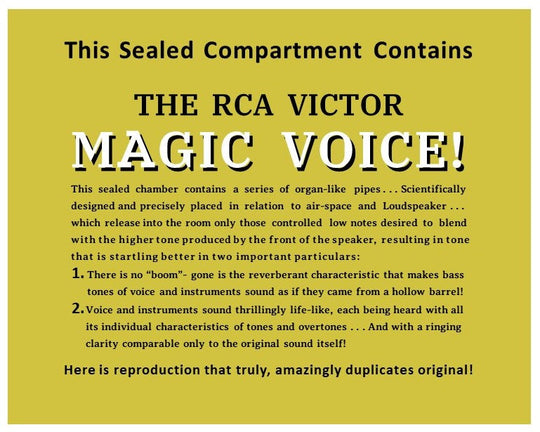 RCA-811K-816K-SOUND-LABEL - Retro Radio Shop