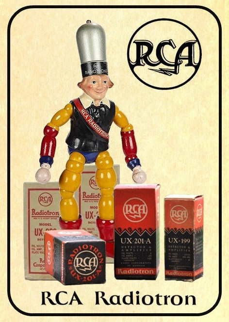 RCA-RADIOTRON-MAN1DISPLAY-CARD - Retro Radio Shop