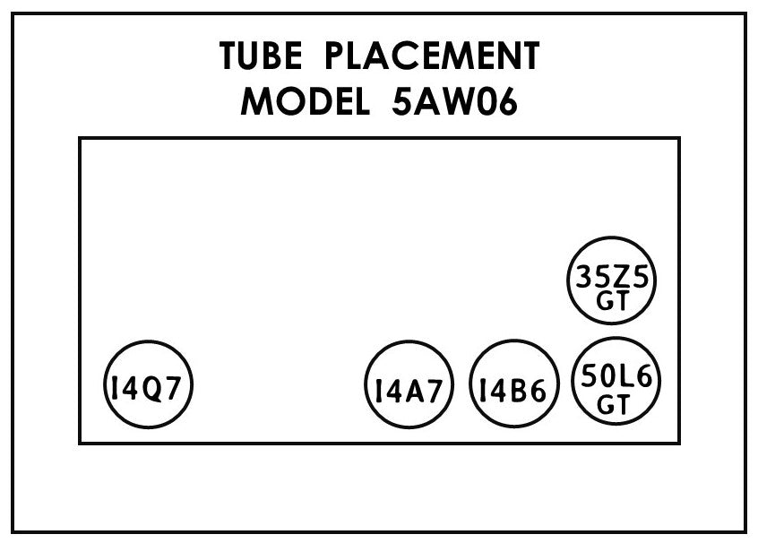 SPARTON-5AW06-VALVE-LAYOUT | Antique, Retro, Vintage Tube Radios ...