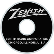 ZENITH-SPEAKER-LABEL | Antique, Retro, Vintage Tube Radios & Bluetooth ...