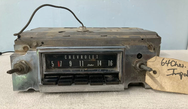 1964/65 Chevrolet Biscayne, Bel Air, Impala AM radio with Bluetooth An ...