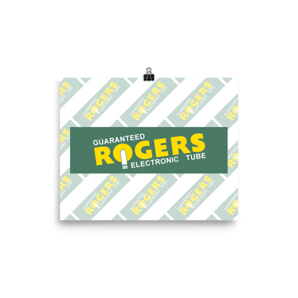Rogers Poster | Antique, Retro, Vintage Tube Radios & Bluetooth | Retro ...
