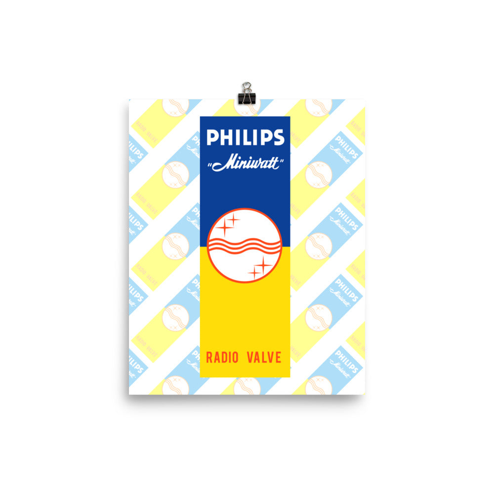 Philips Poster | Antique, Retro, Vintage Tube Radios & Bluetooth ...