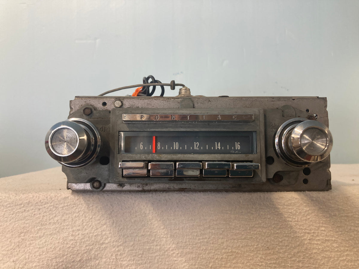 1966-67 Pontiac Bonneville, Grand Prix, Catalina AM radio with Bluetoo ...