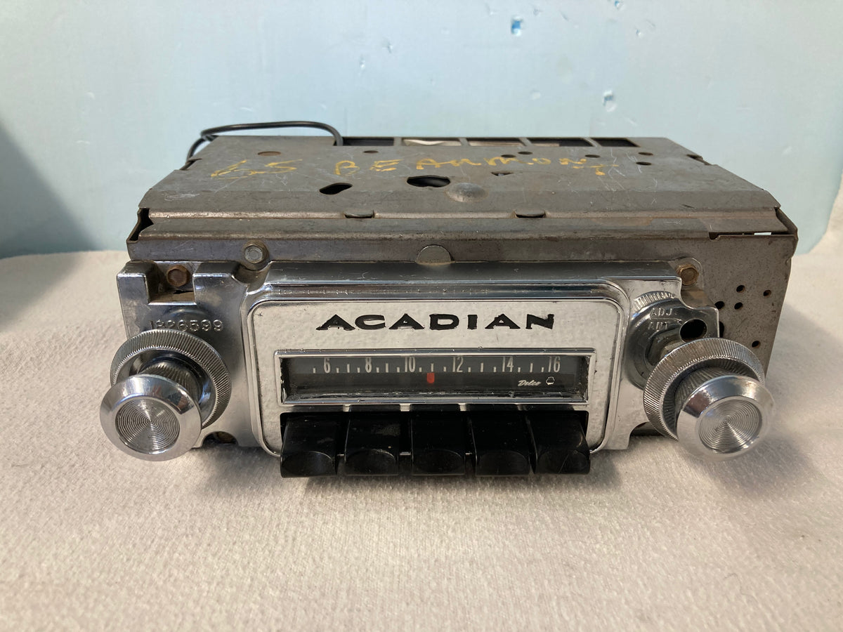 1964 Pontiac Acadian Radio with Bluetooth And Aux | Antique, Retro ...