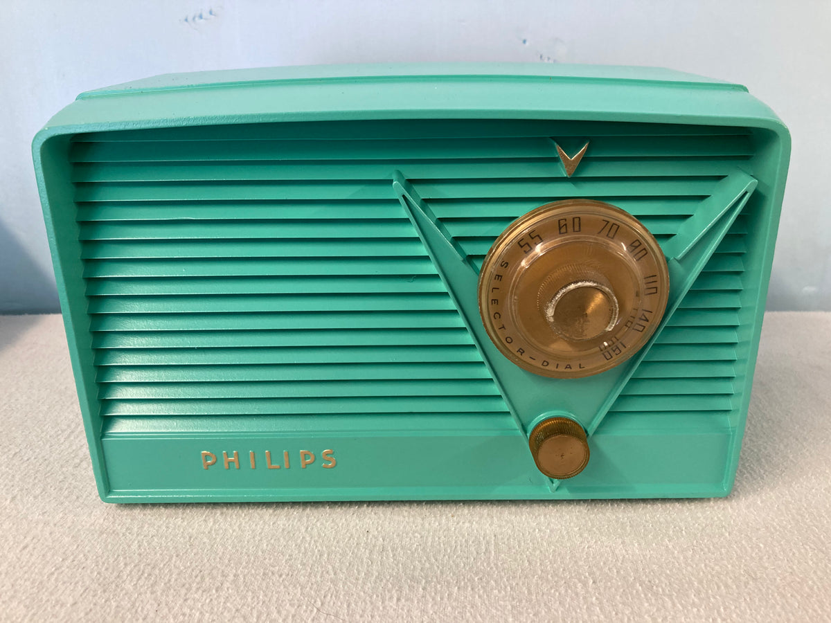 1958 Philips B1C11U Tube Radio With Bluetooth & FM Options | Antique ...