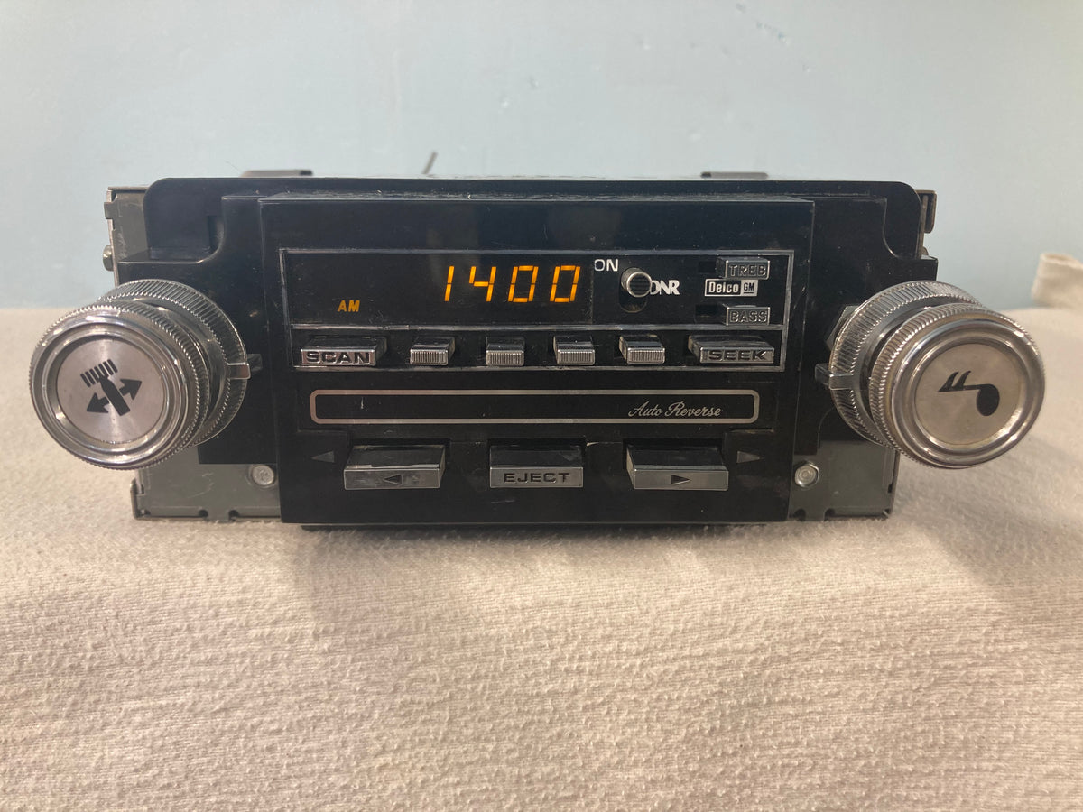 78-87 GM Delco AM FM Stereo Radio ETR Cassette Chevy C/K Truck Blazer ...
