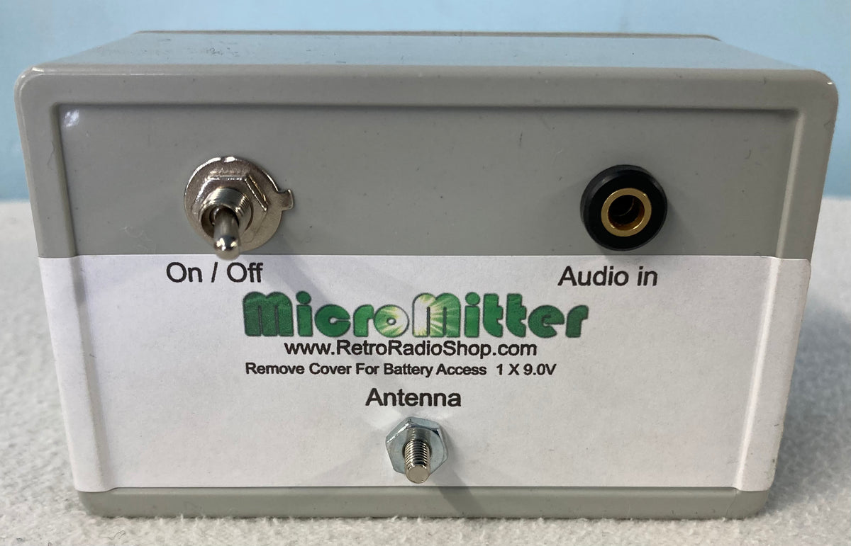 “MicroMitter” AM Transmitter And Bluetooth/FM Adapter For Retro Vintag ...