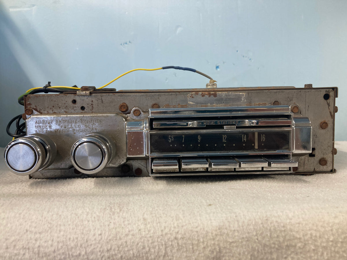 1967-68 Cadillac Wonderbar AM radio with Bluetooth FM & Aux input ...