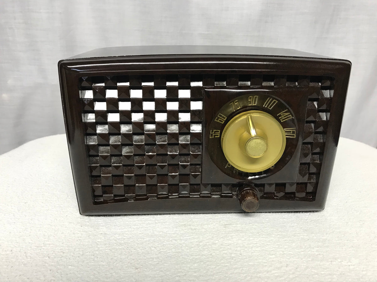 Vintage Phillips P-141 retro tube radio with iphone or bluetooth Input ...