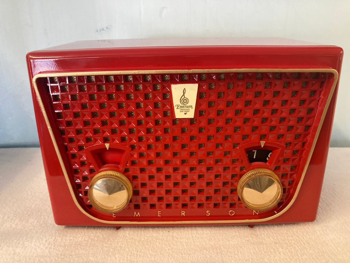 Emerson Model 850 Tube Radio With Bluetooth & FM Options | Antique ...