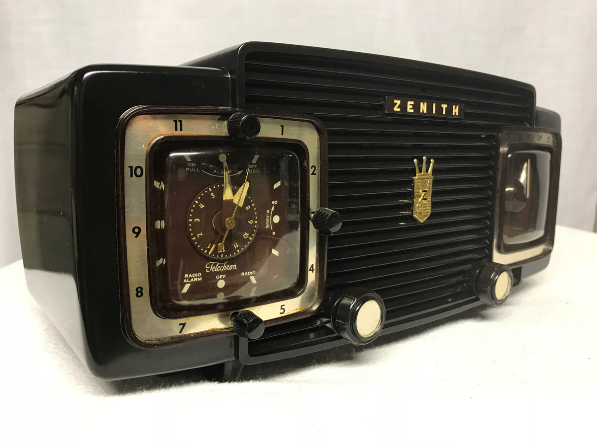 Zenith L520 Tube Clock Radio With Bluetooth Input. | Antique, Retro ...