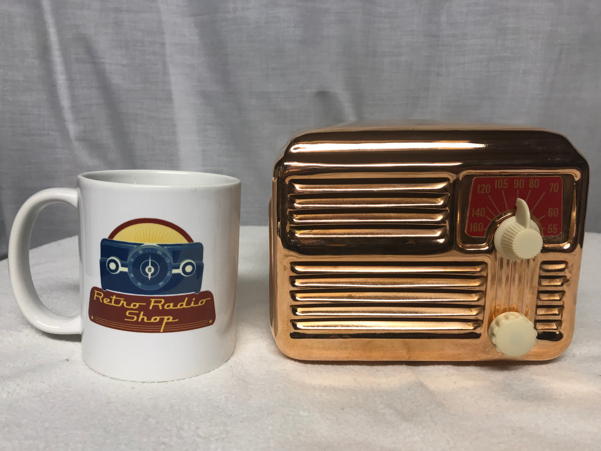 Copper Silvertone Midget Tube Radio With Bluetooth input. | Antique ...